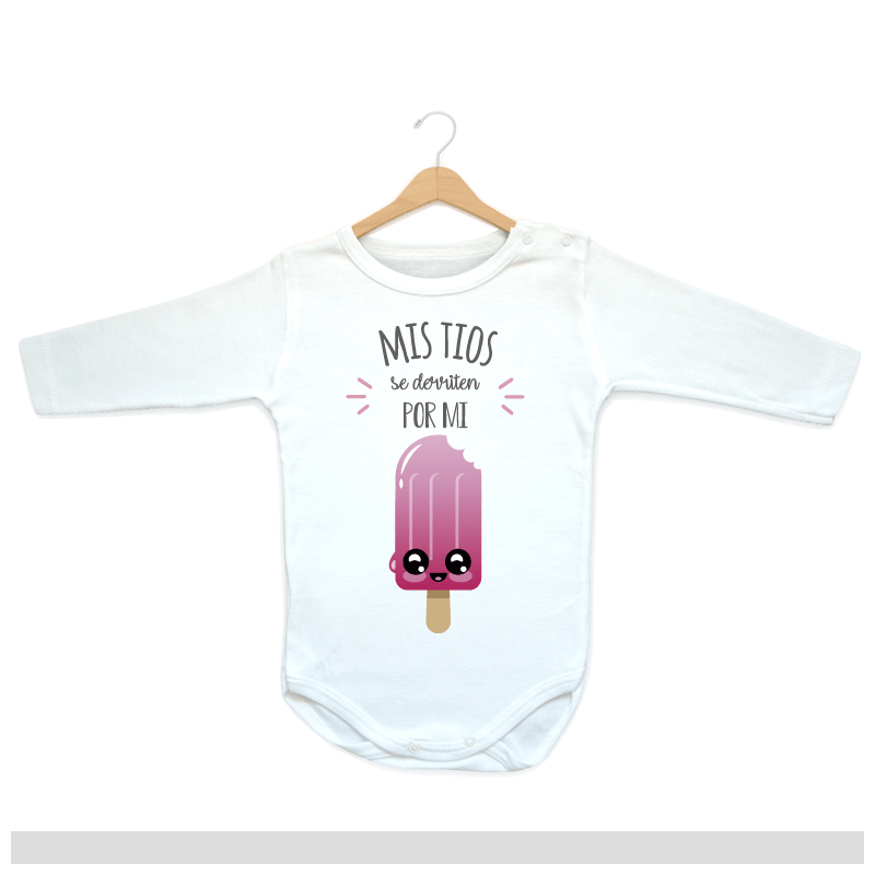 Body personalizado Frases - Mis tíos se derriten por mí Body personalizado Frases - Mis tíos se derriten por mí